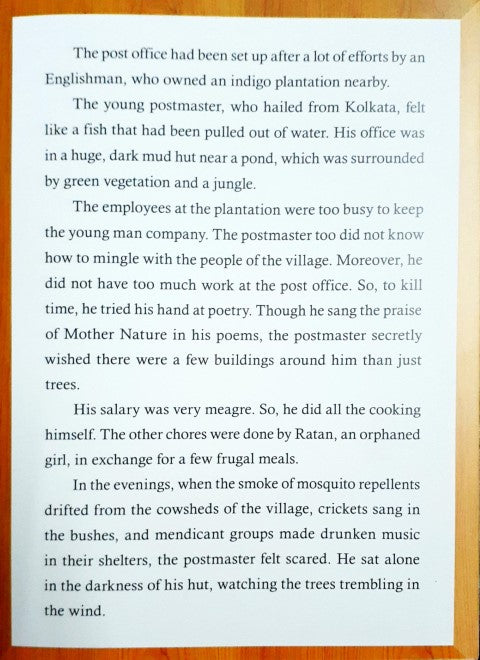 Rabindranath Tagore The Postmaster – Books and You