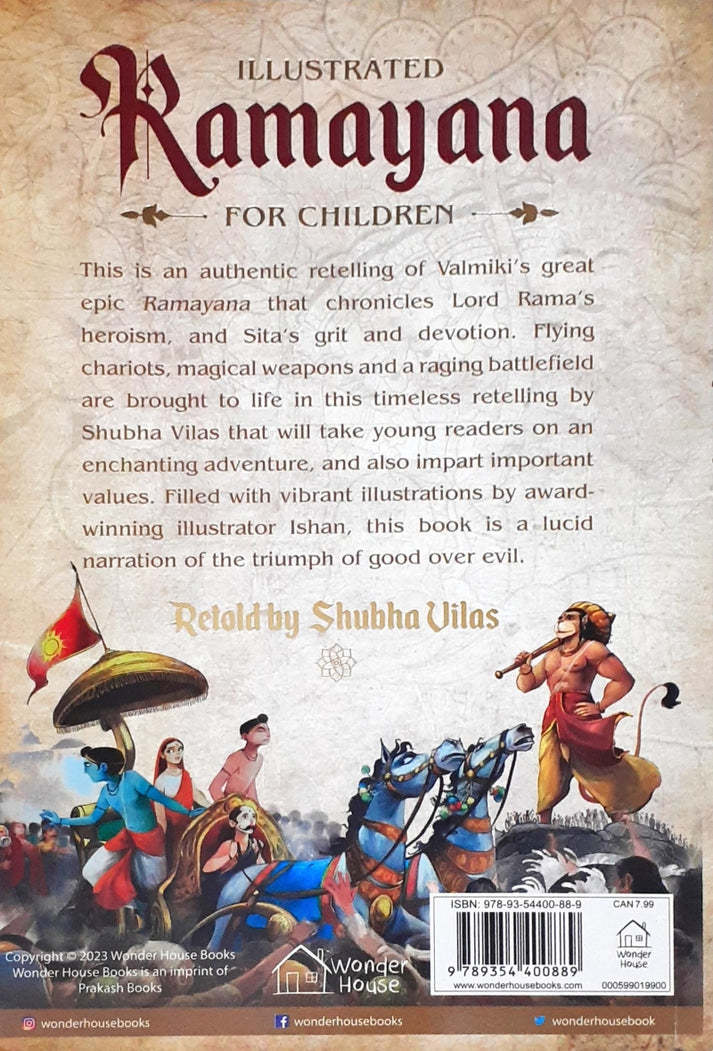 Illustrated Ramayana For Children – Books and You
