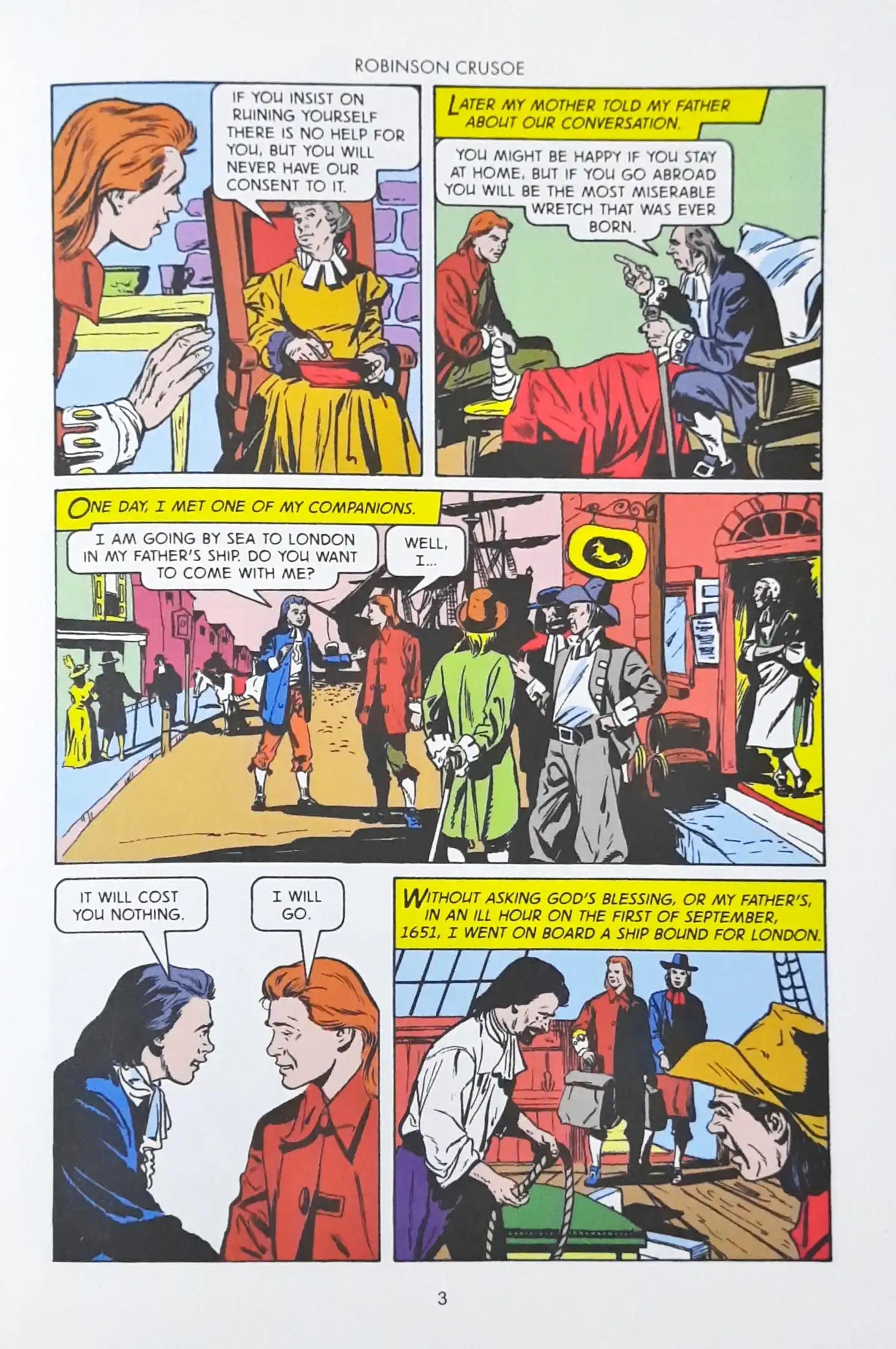 Robinson Crusoe : Classics Illustrated No. 10 – Books and You