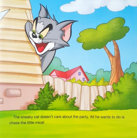 Tom and Jerry Early Readers Party Crashing Tom – Books and You