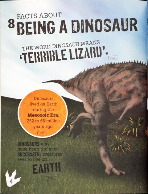 Wow Incredible Facts About Dinosaurs Over 300 Facts – Books and You