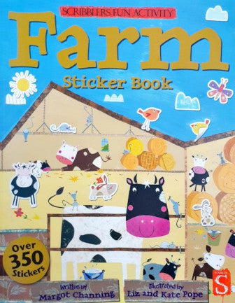 Farm Sticker Book (Scribblers Fun Activity) – Books and You
