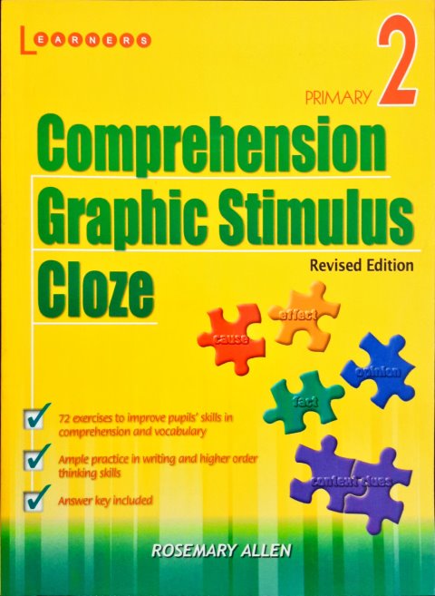 Comprehension Graphic Stimulus Cloze Primary 2 – Books and You