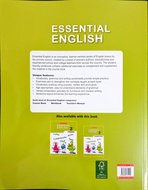 Essential English 2 Course Book – Books and You