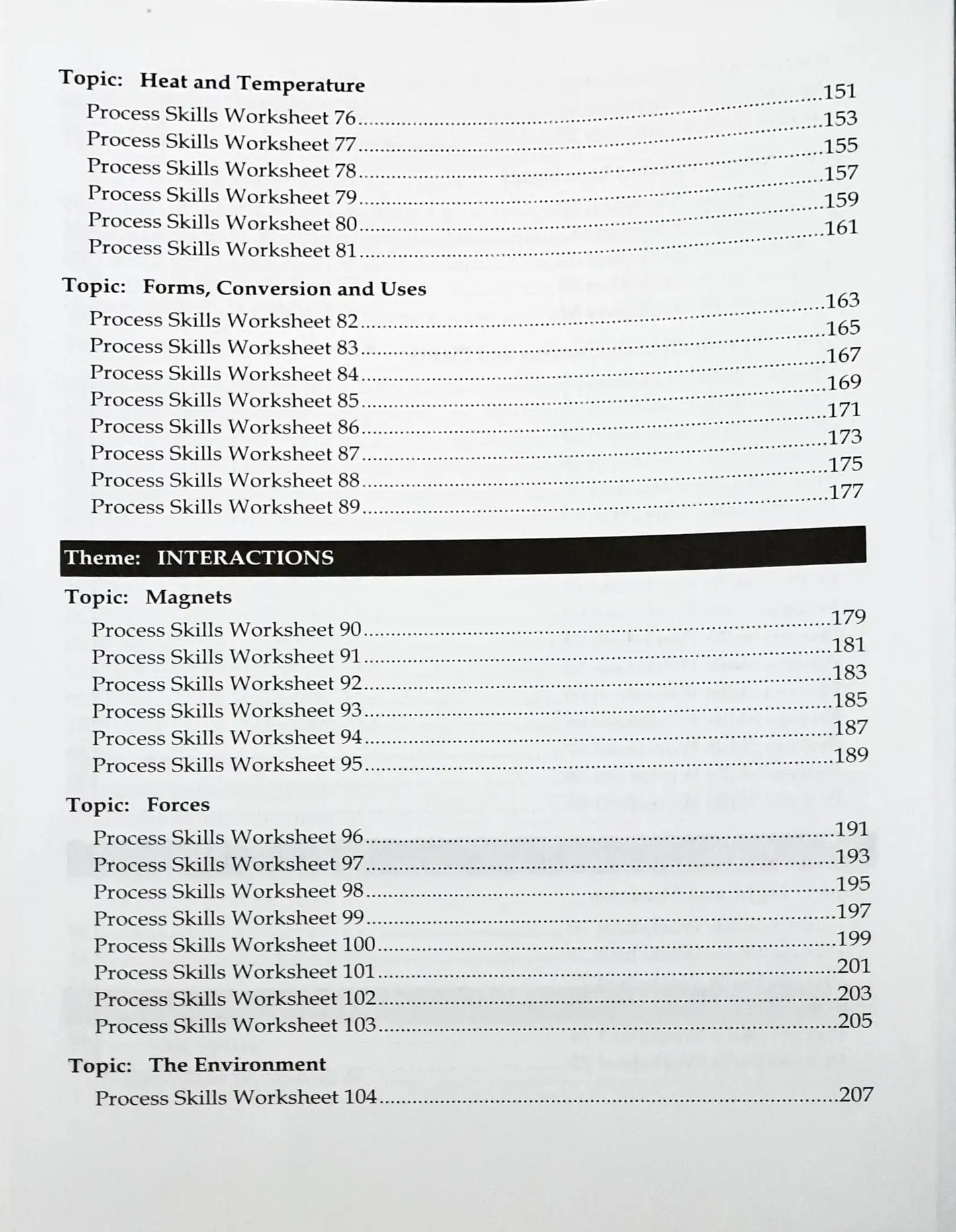 SAP Science Process Skills for PSLE – Books and You