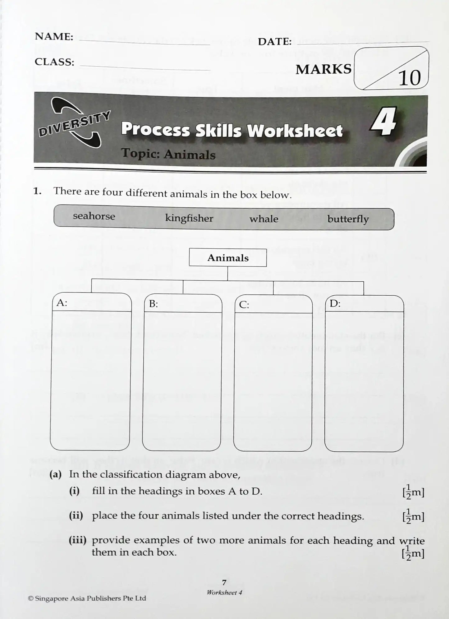SAP Science Process Skills for PSLE – Books and You