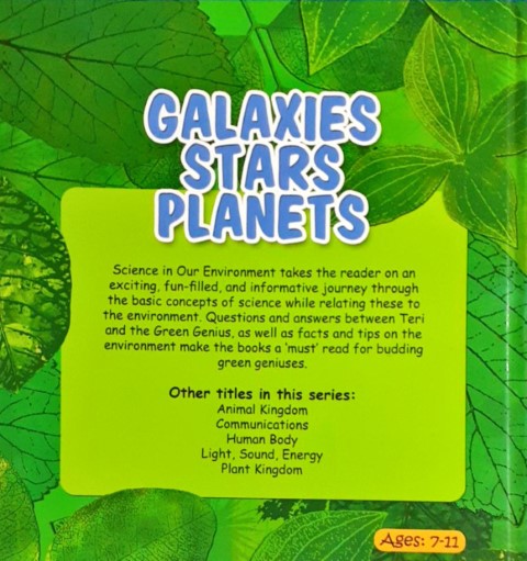 Science in our Environment: Galaxies, Stars, Planets – Books and You