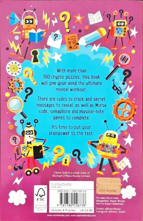 Secret Code Games For Clever Kids More than 100 Puzzles To Boost Your ...