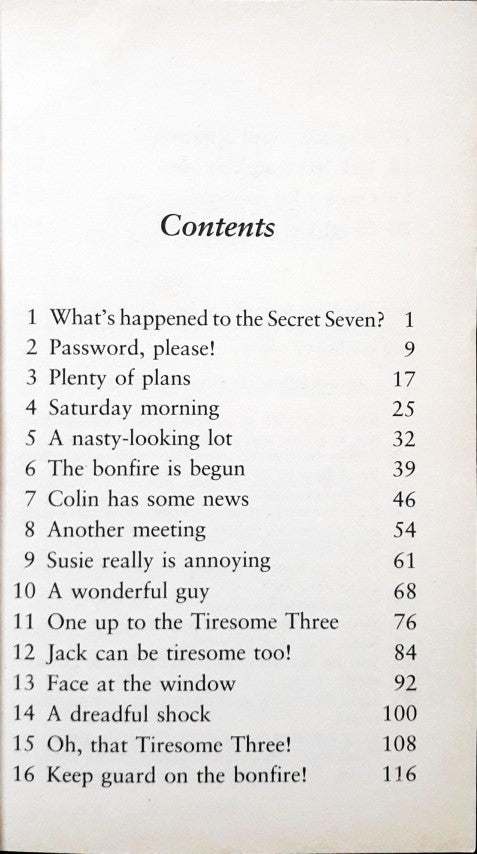 The Secret Seven Secret Seven Fireworks #11 (P) – Books and You