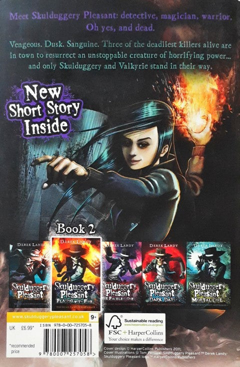Skulduggery Pleasant 2 Playing With Fire – Books and You