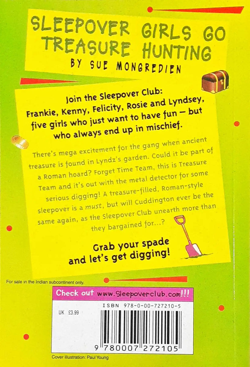 The Sleepover Club #54 : The Sleepover Girls Go Treasure Hunting ...