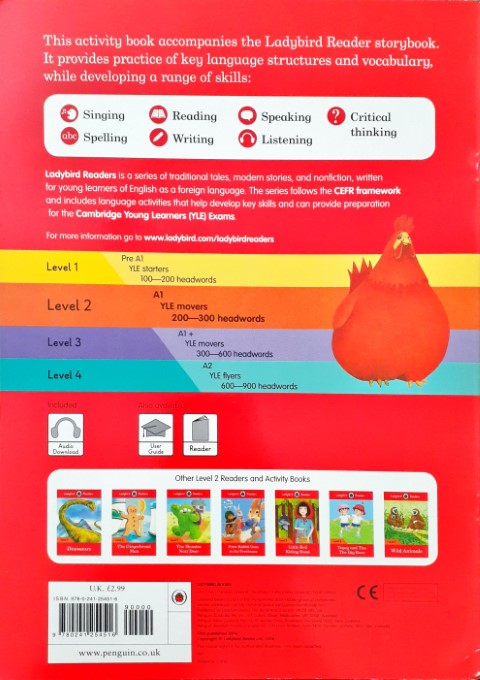 Ladybird Readers Level 2 Sly Fox And Red Hen Activity Book – Books and You