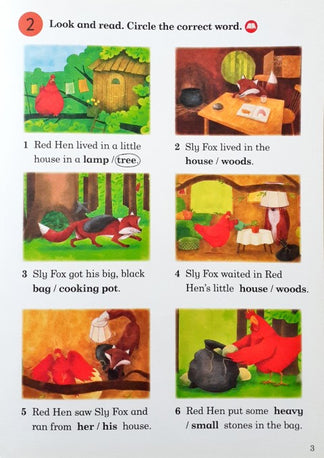 Ladybird Readers Level 2 Sly Fox And Red Hen Activity Book – Books and You