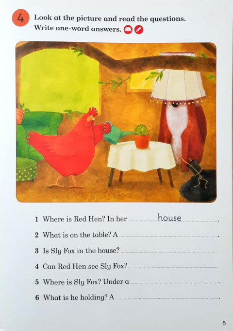 Ladybird Readers Level 2 Sly Fox And Red Hen Activity Book – Books and You