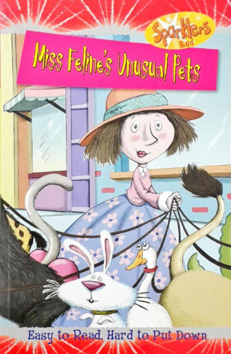 Sparklers Red Miss Feline's Unusual Pets – Books and You