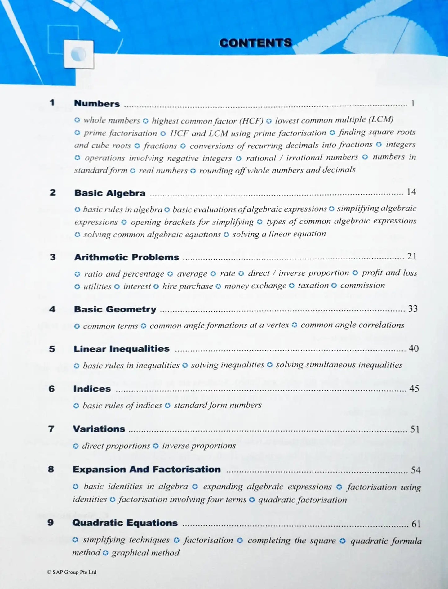 SAP Success in Mathematics for Upper Secondary – Books and You