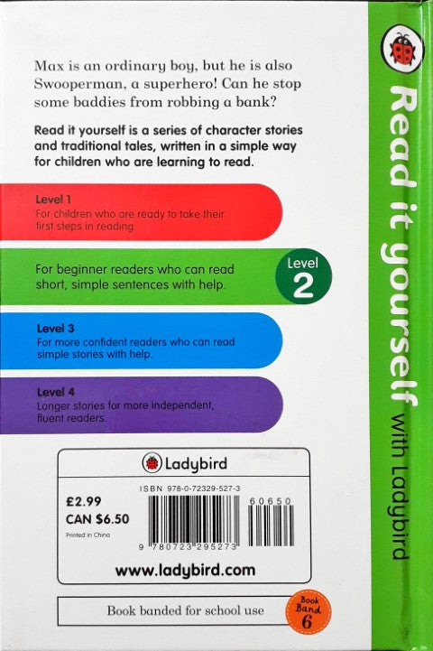 Read It Yourself With Ladybird Level 2 Superhero Max – Books and You