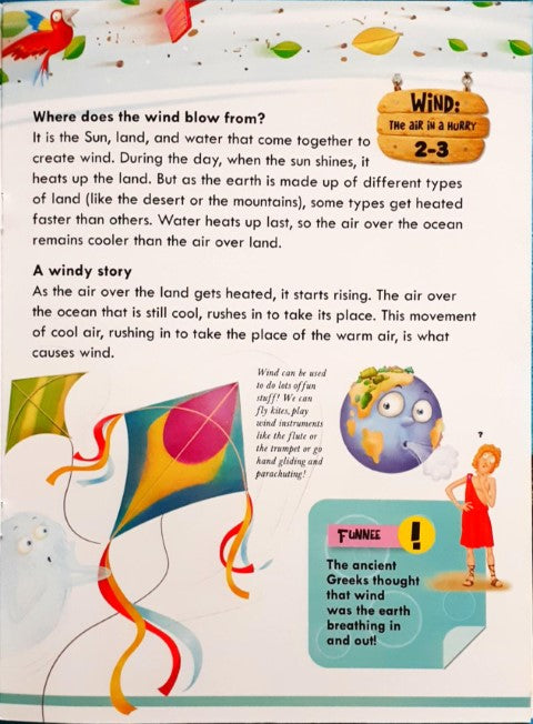 Know All About Wind: The Air in a Hurry! – Books and You