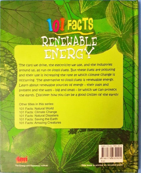101 Facts: Renewable Energy – Books and You