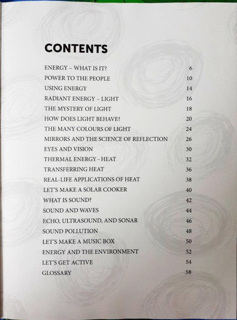 Exploring Heat Light Sound Energy – Books and You