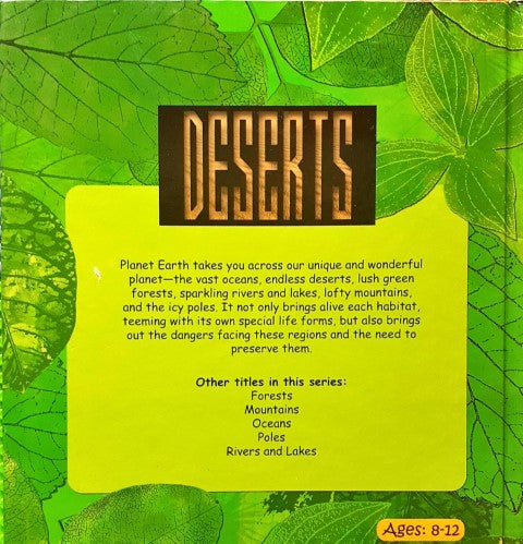 Planet Earth: Deserts – Books and You