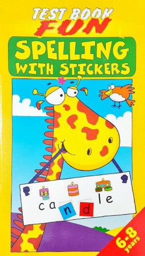 Spelling With Stickers (Yellow) – Books and You