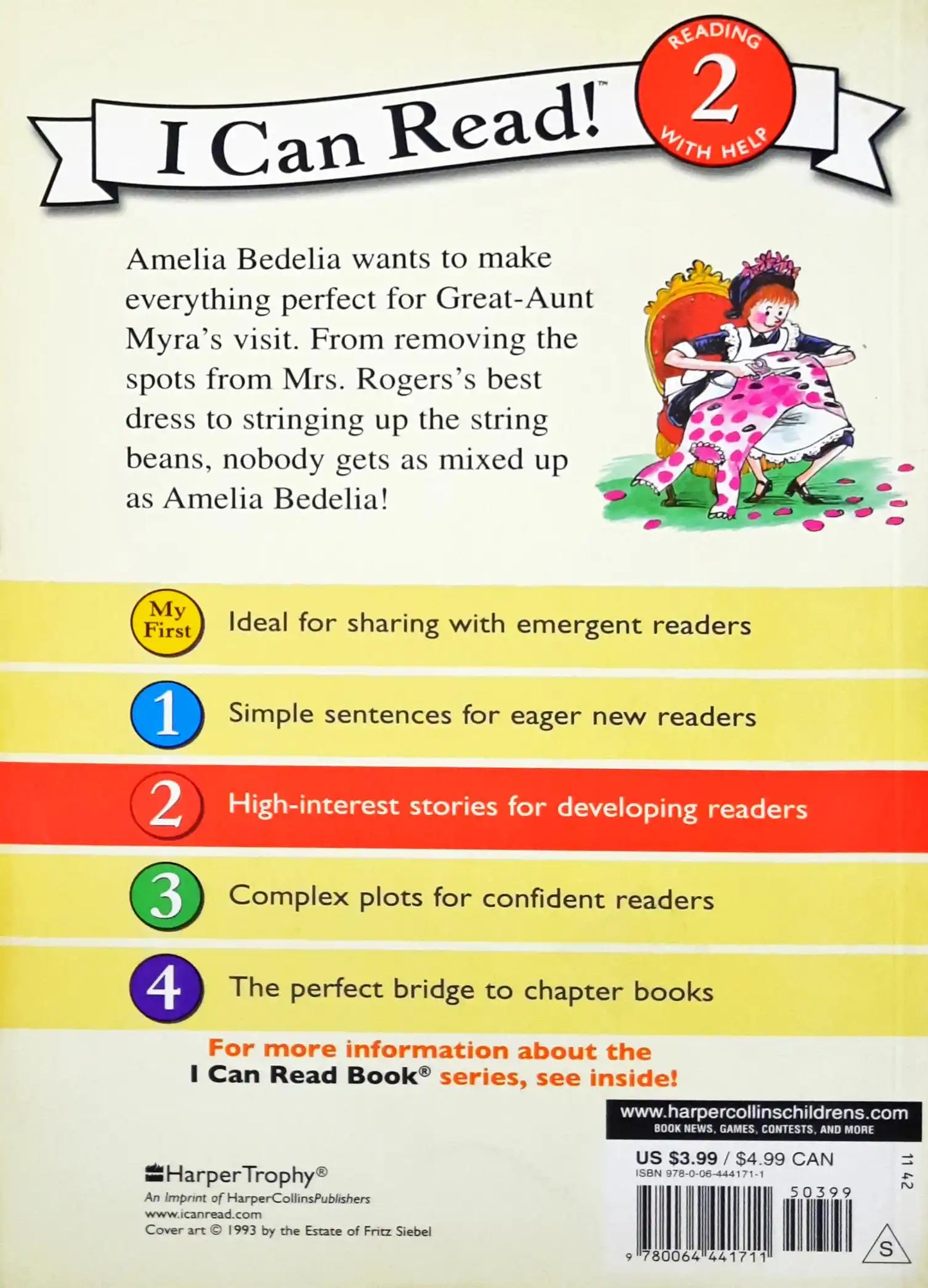 Thank You, Amelia Bedelia : I Can Read Level 2 (P) – Books and You