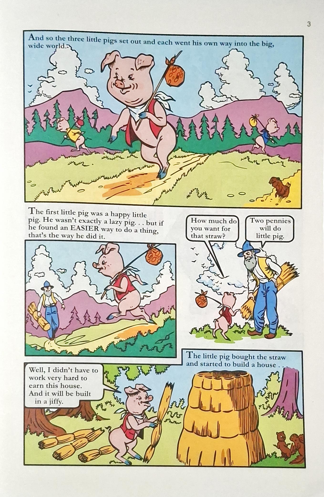 The 3 Little Pigs : Classics Illustrated Junior - Books and You