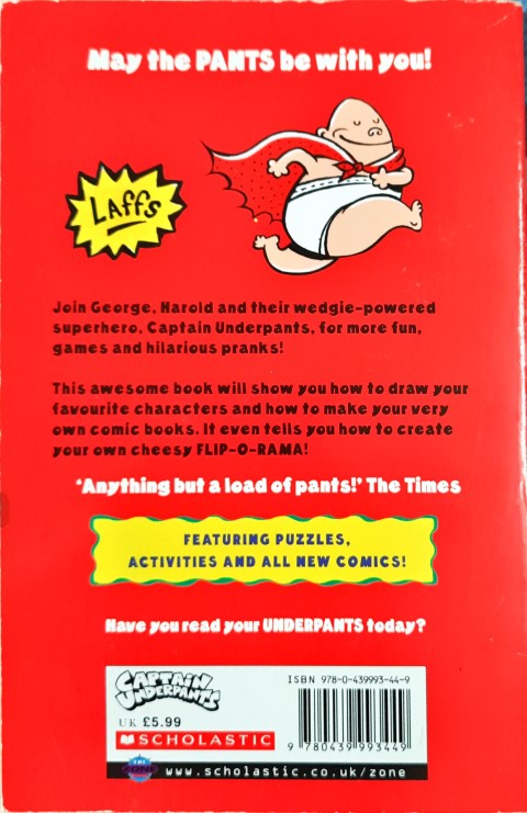 Captain Underpants Extra Crunchy Book O' Fun Captain Underpants #13 ...