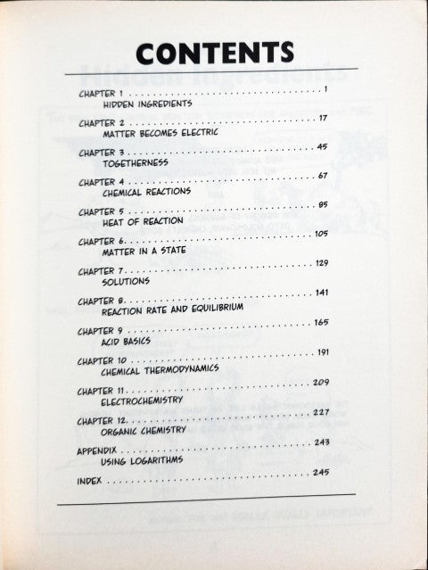 The Cartoon Guide To Chemistry – Books and You