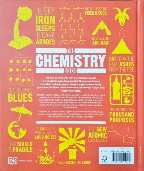 The Chemistry Book Big Ideas Simply Explained – Books and You