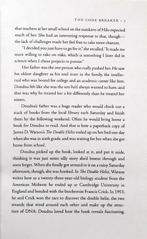 The Code Breaker Young Readers Edition Jennifer Doudna and the Race to ...