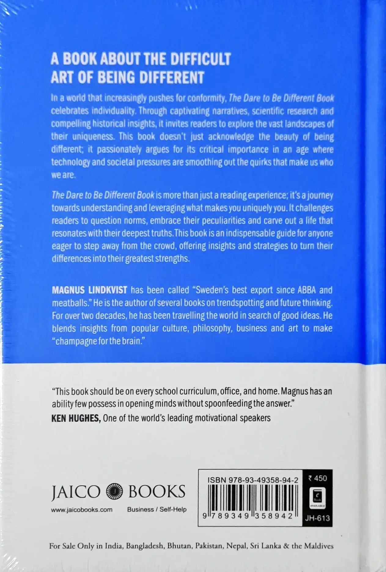 The Dare to Be Different Book : Seven Dares to Embrace, Enhance and Ex ...
