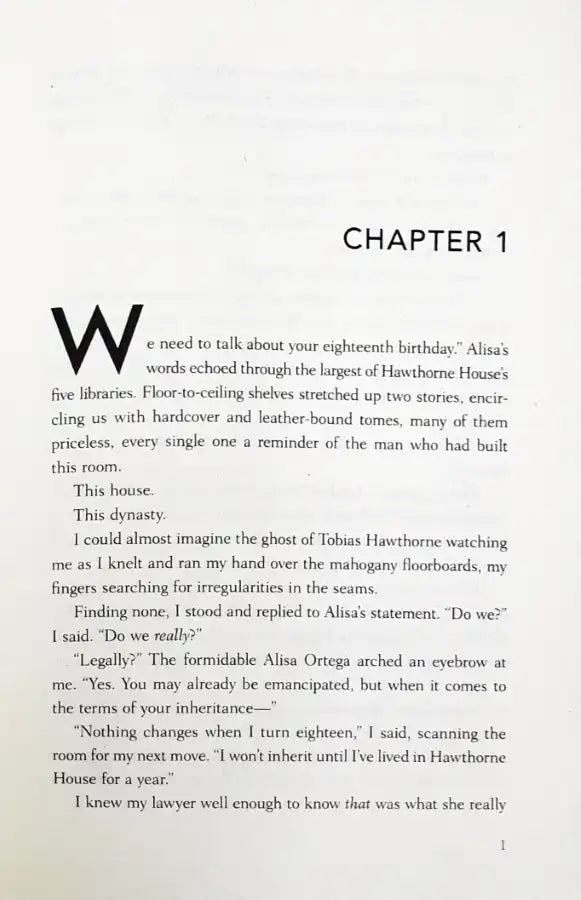 The Inheritance Games #3 : The Final Gambit – Books and You