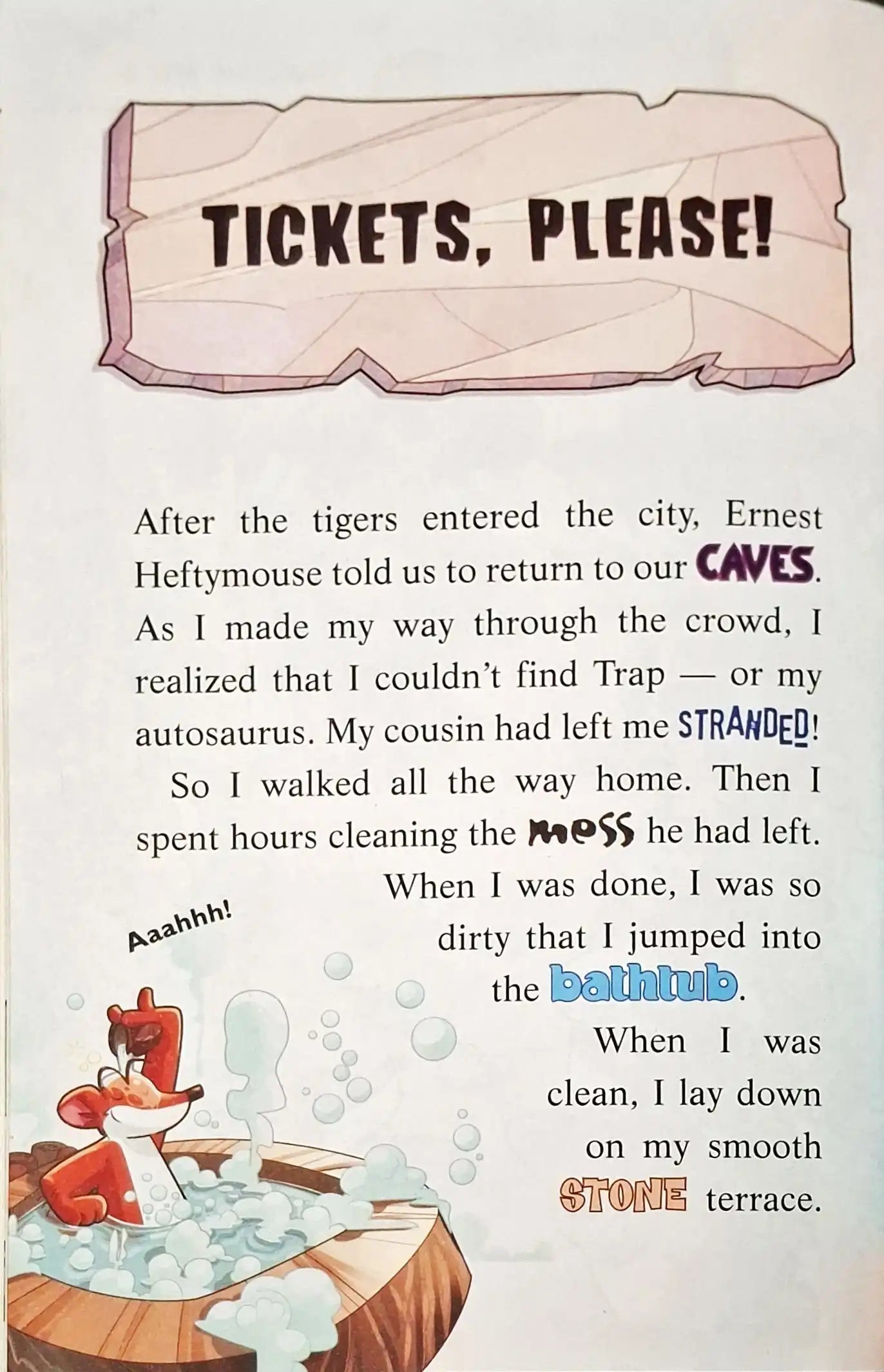 Geronimo Stilton Cavemice #5 : The Great Mouse Race (P) – Books and You