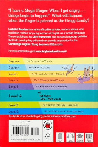 Ladybird Readers Level 4 The Magic Finger – Books and You