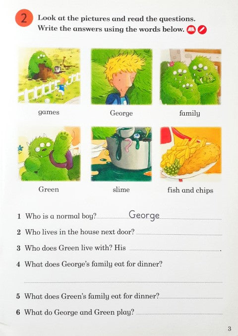 Ladybird Readers Level 2 The Monster Next Door Activity Book – Books ...