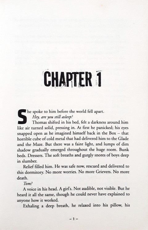 The Maze Runner 2 The Scorch Trials (P) – Books and You
