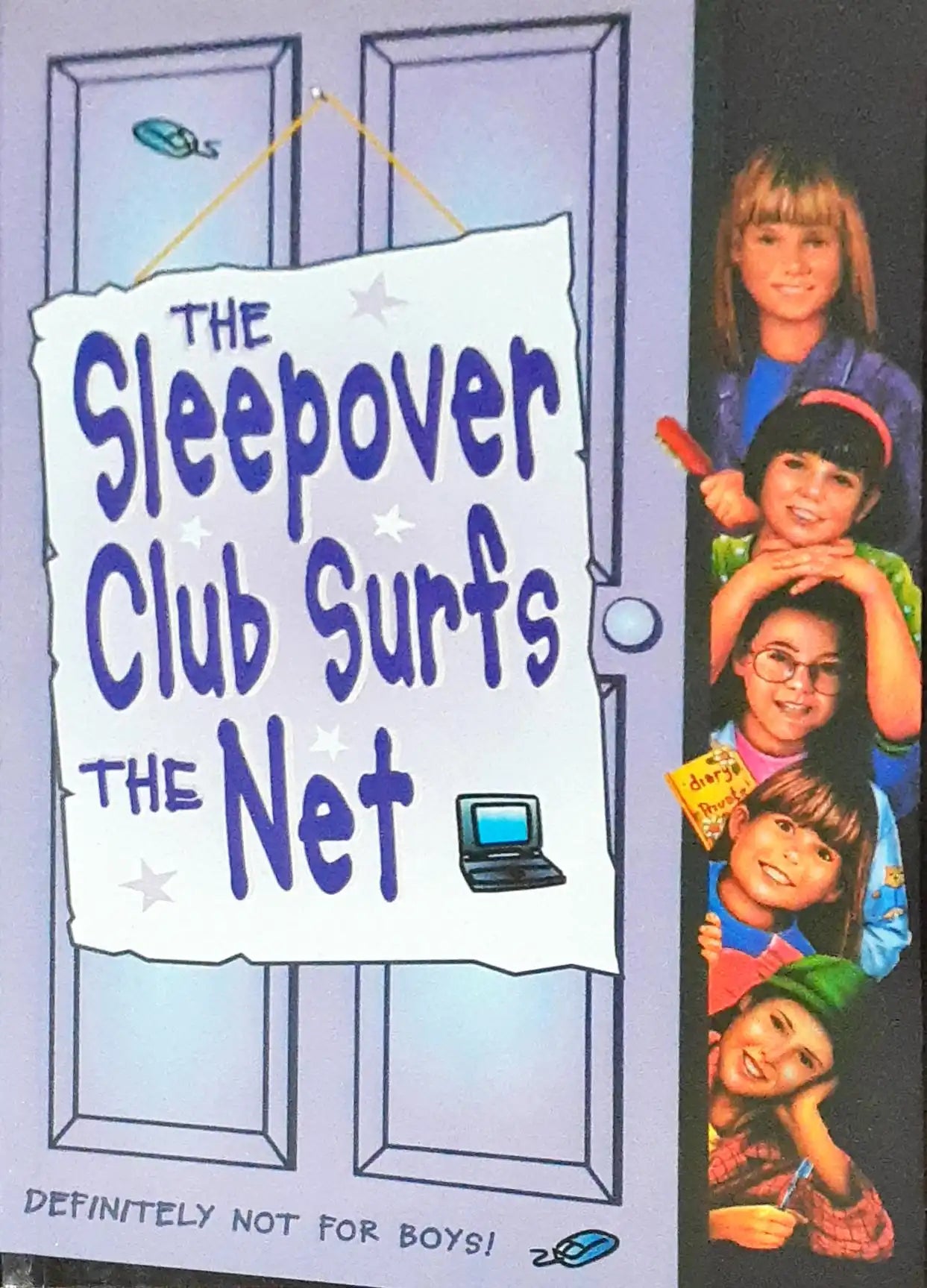 The Sleepover Club #17 : The Sleepover Club Surfs the Net – Books and You