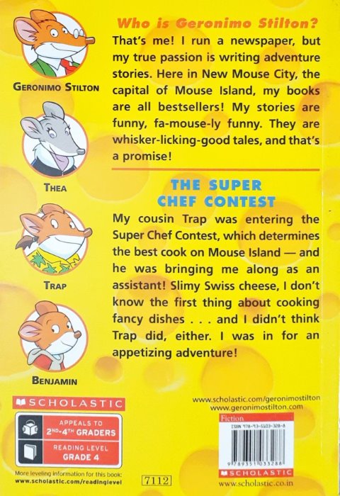Geronimo Stilton #58 : The Super Chef Contest – Books and You