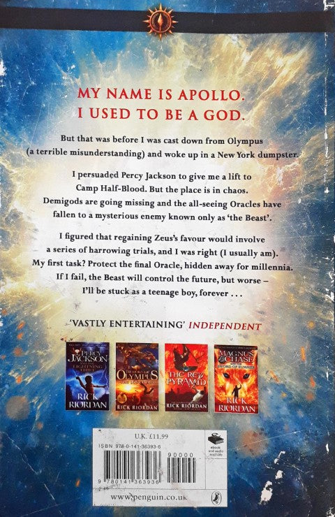 The Trials of Apollo 1 The Hidden Oracle (P) – Books and You