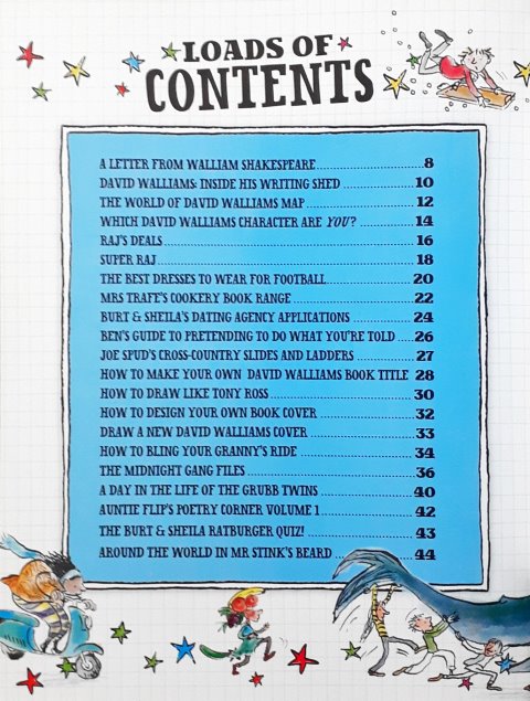 The World Of David Walliams Book Of Stuff Fun Facts And Everything You ...