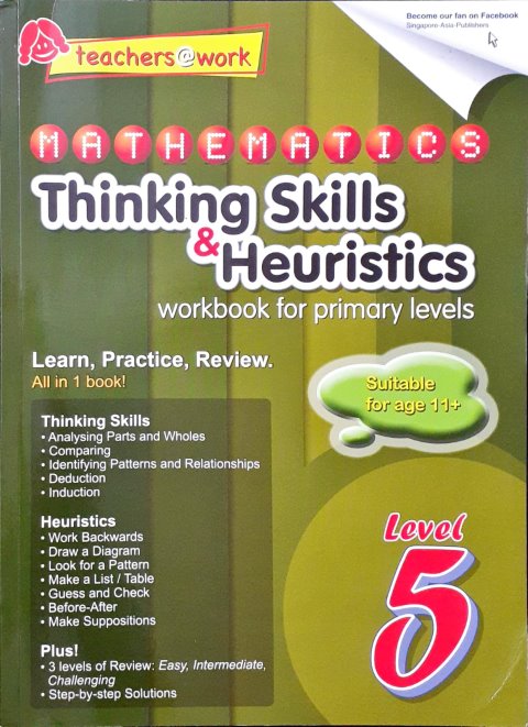 SAP Mathematics Thinking Skills & Heuristics Primary 5 – Books and You
