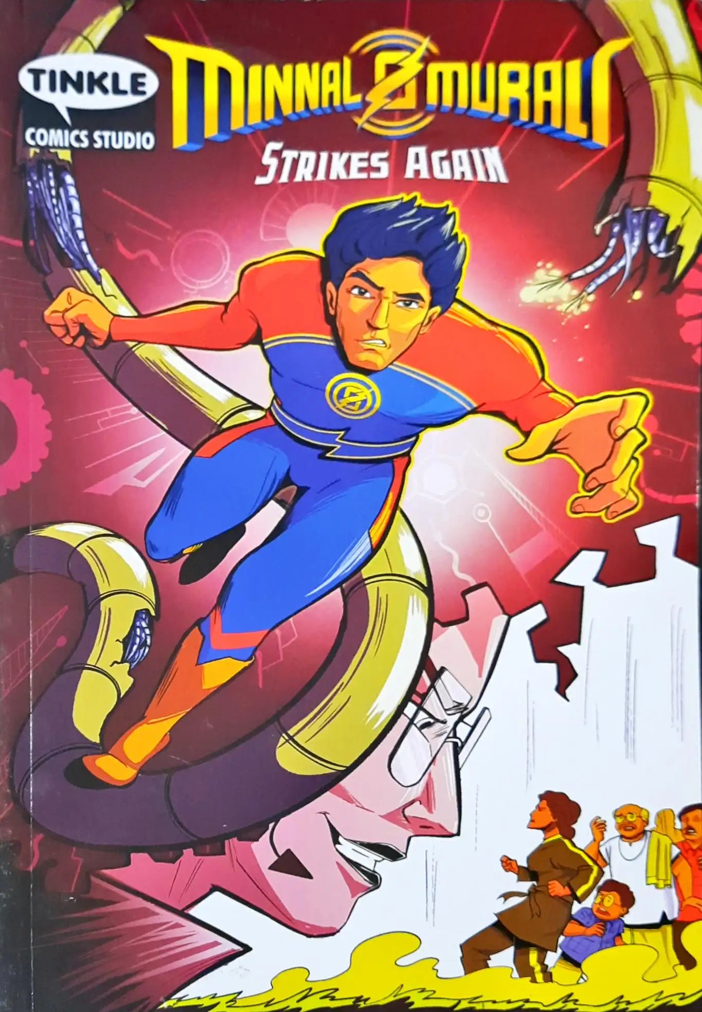 Tinkle Comics Studio : Minnal Murali Strikes Again – Books and You
