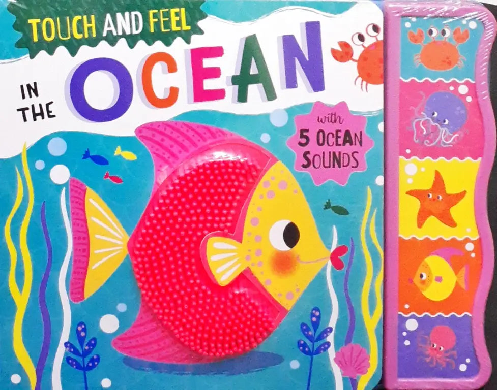 Touch and Feel in the Ocean with 5 Ocean Sounds – Books and You