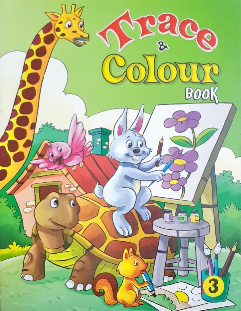 Trace & Colour Book 3 – Books and You