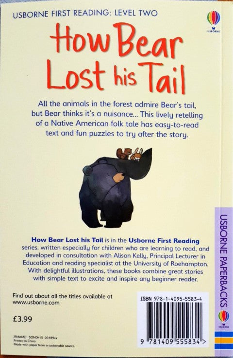 How Bear Lost His Tail - Usborne First Reading – Books and You