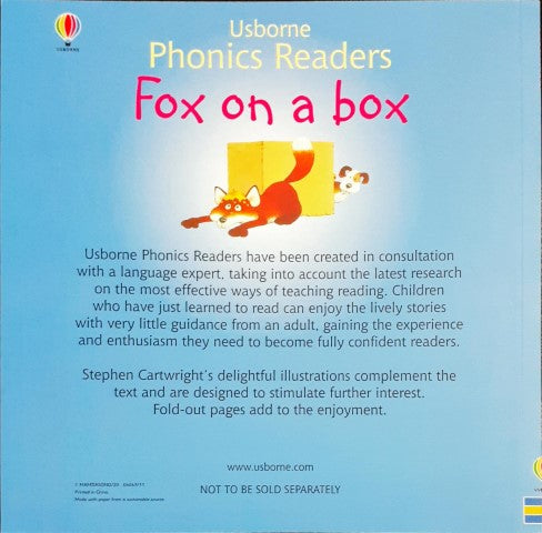 Fox on a Box - Usborne Phonics Readers – Books and You