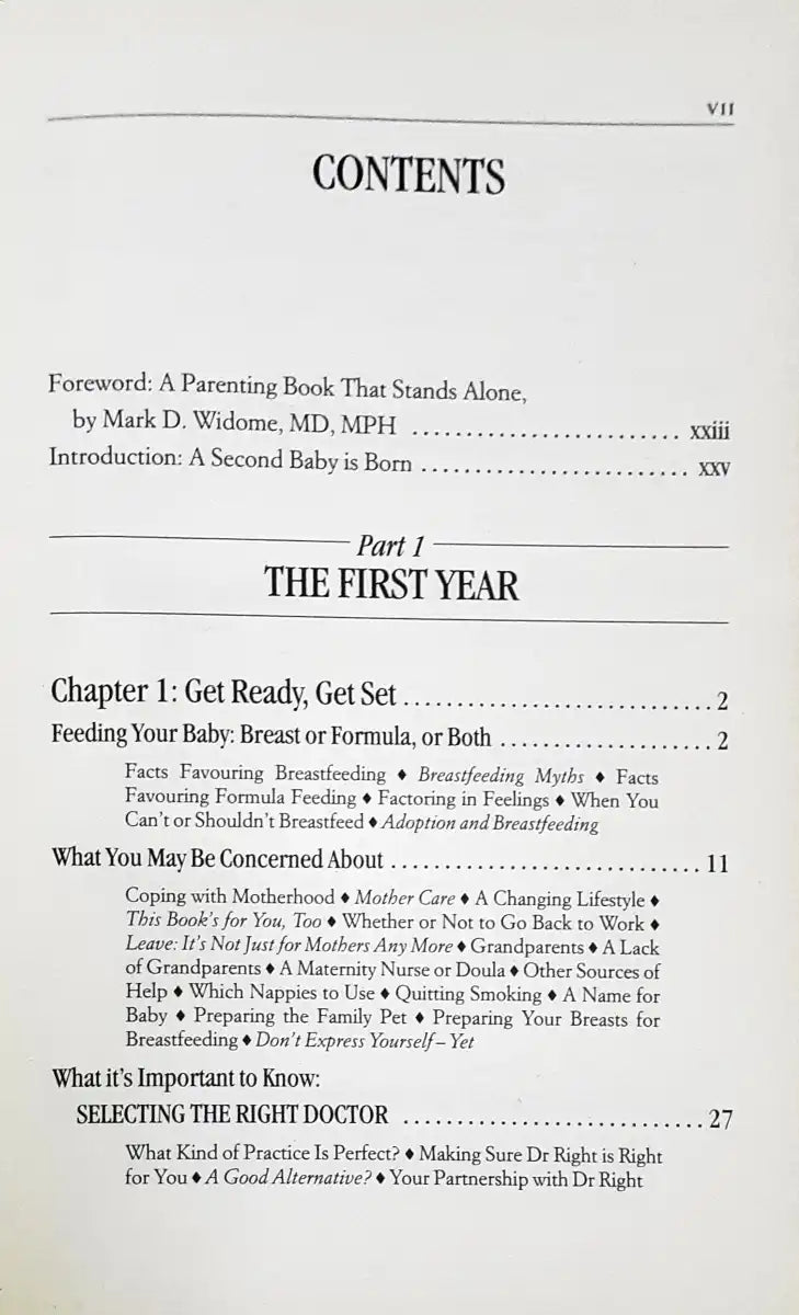 What To Expect The First Year – Books and You