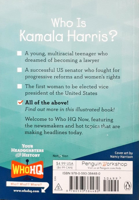 Who Is Kamala Harris – Books and You